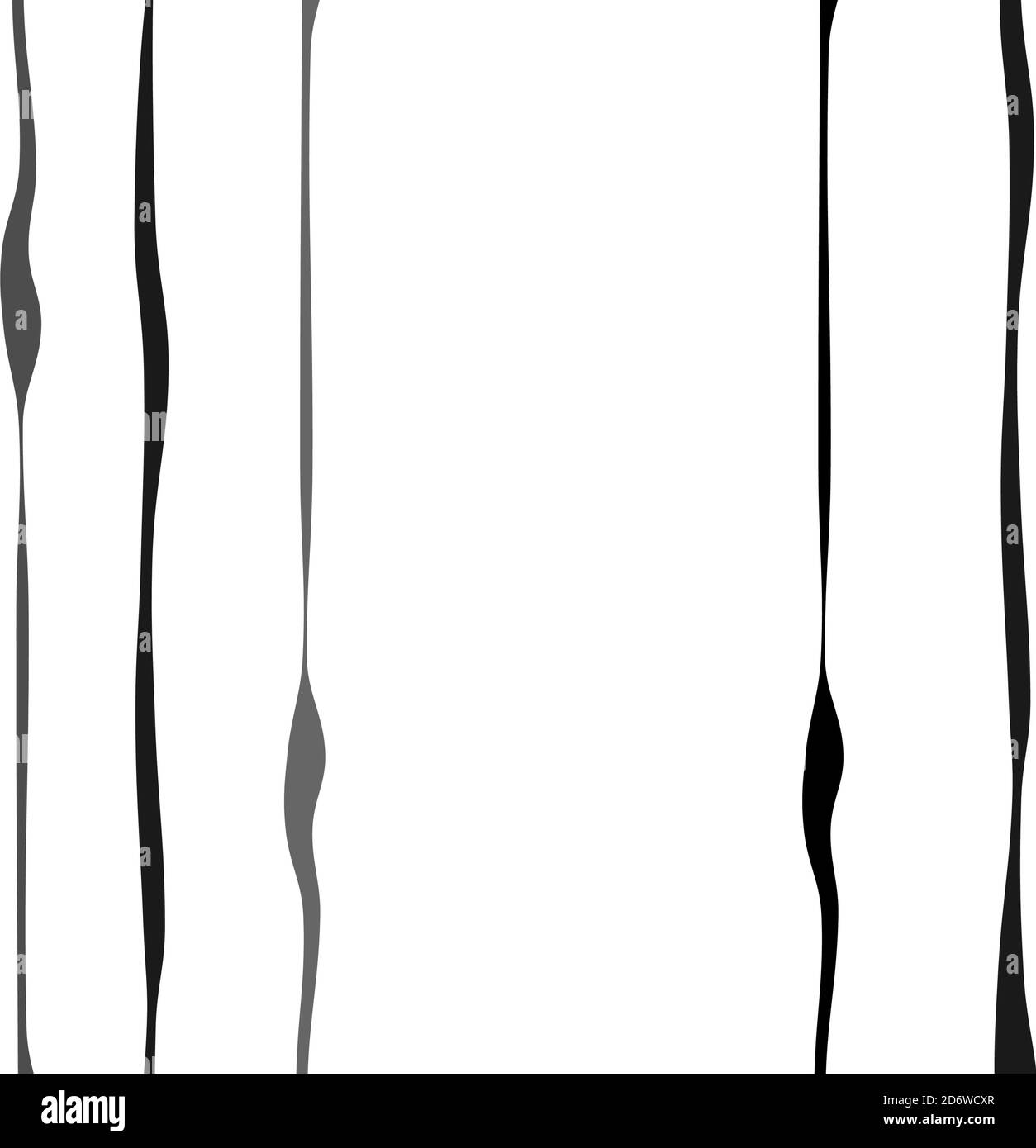 Melting, smudge paint effect vector illustration. Paint lines, paint ...