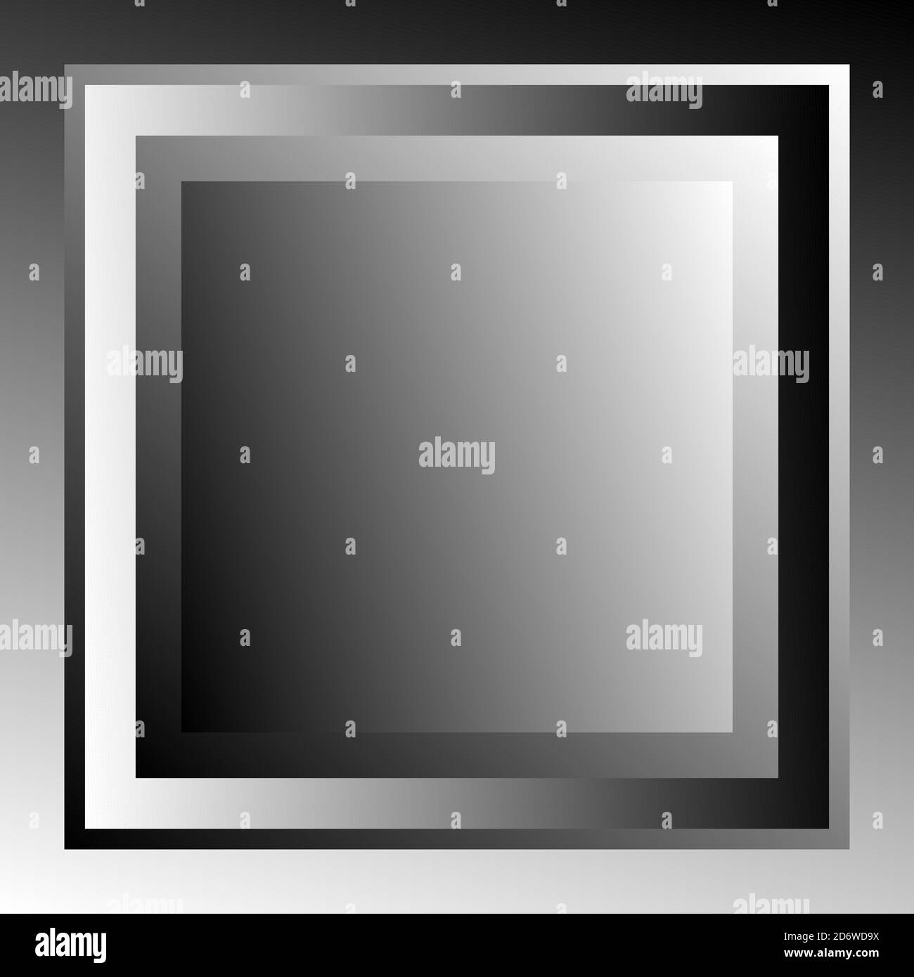 Overlapping squares, Blocks vector illustration. Grayscale squares ...
