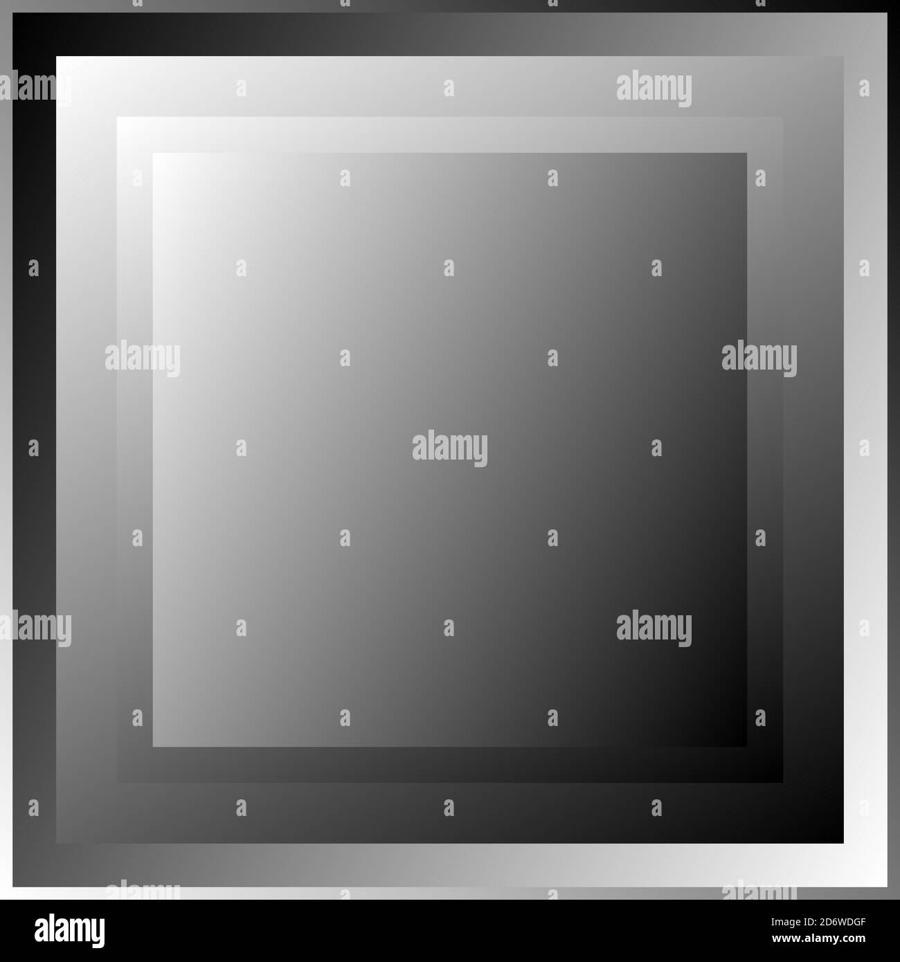 Overlapping squares, Blocks vector illustration. Grayscale squares ...