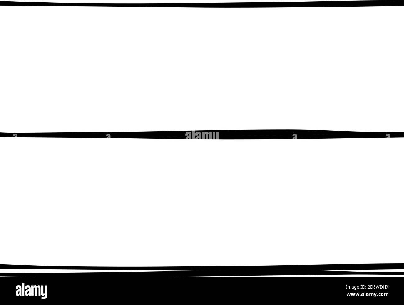 Melting, smudge paint effect vector illustration. Paint lines, paint ...