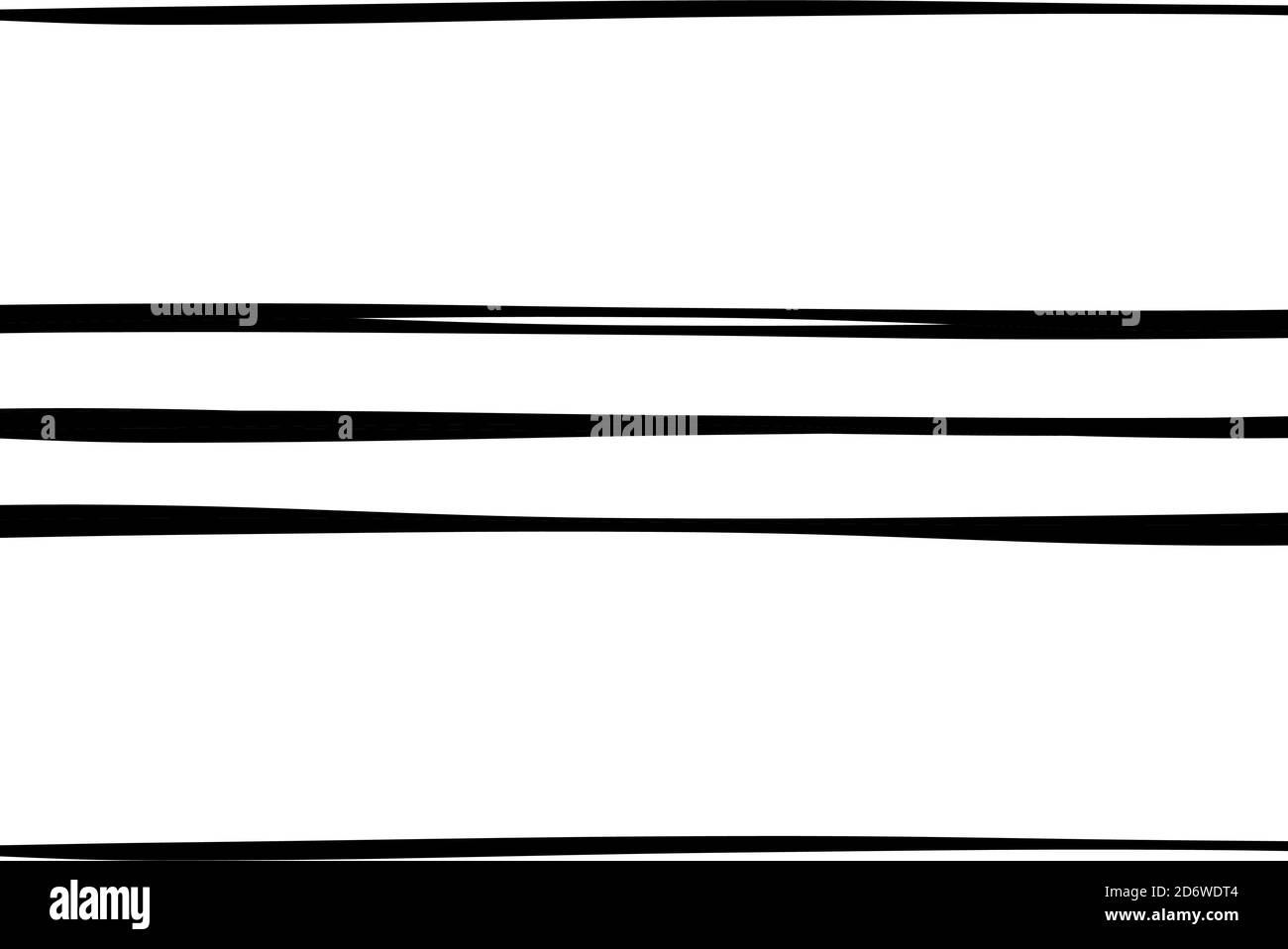 Melting, smudge paint effect vector illustration. Paint lines, paint ...