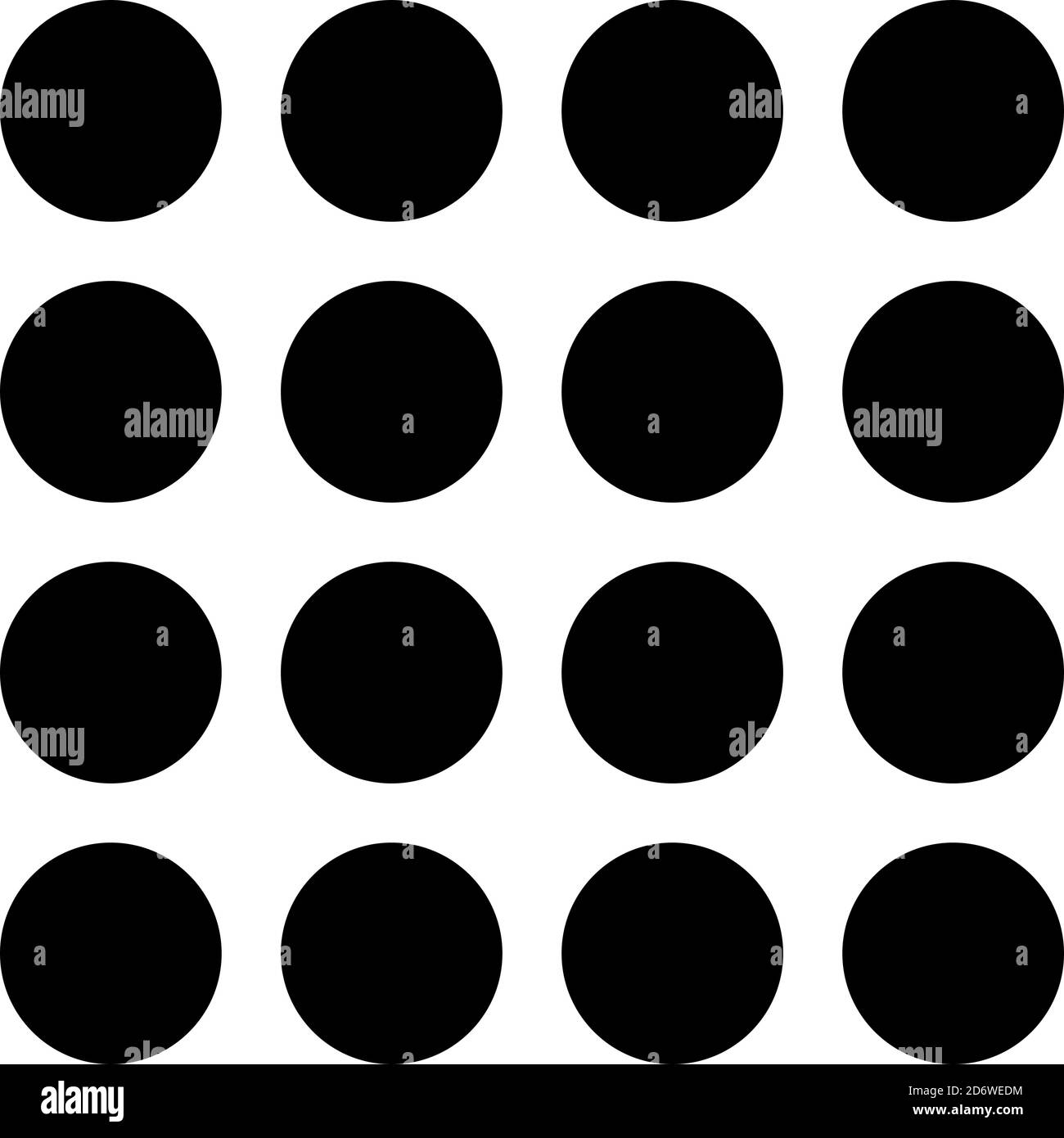 Black Circles vector illustration. Circles design element, circles ...