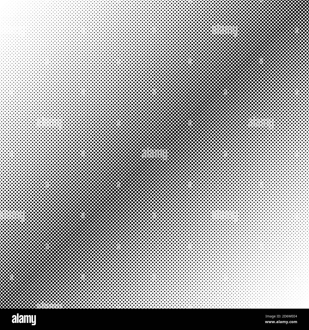Circle halftone, screentone vector illustrations. Dots, dotted ...