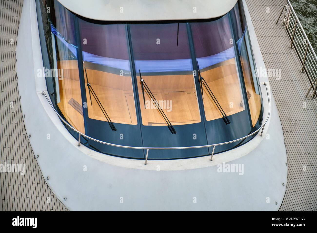 Cabin of the captain of the ship, top view Stock Photo - Alamy