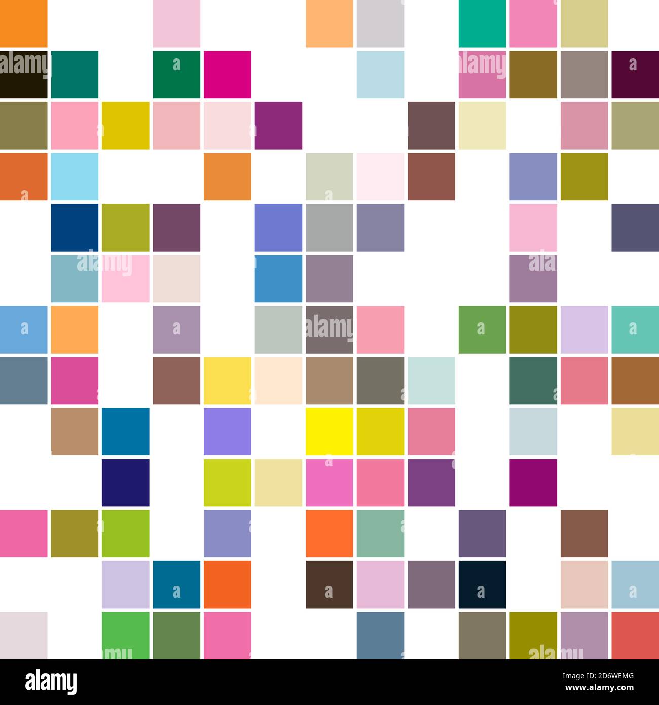 Random squares mosaic vector illustration. Colorful squares design ...