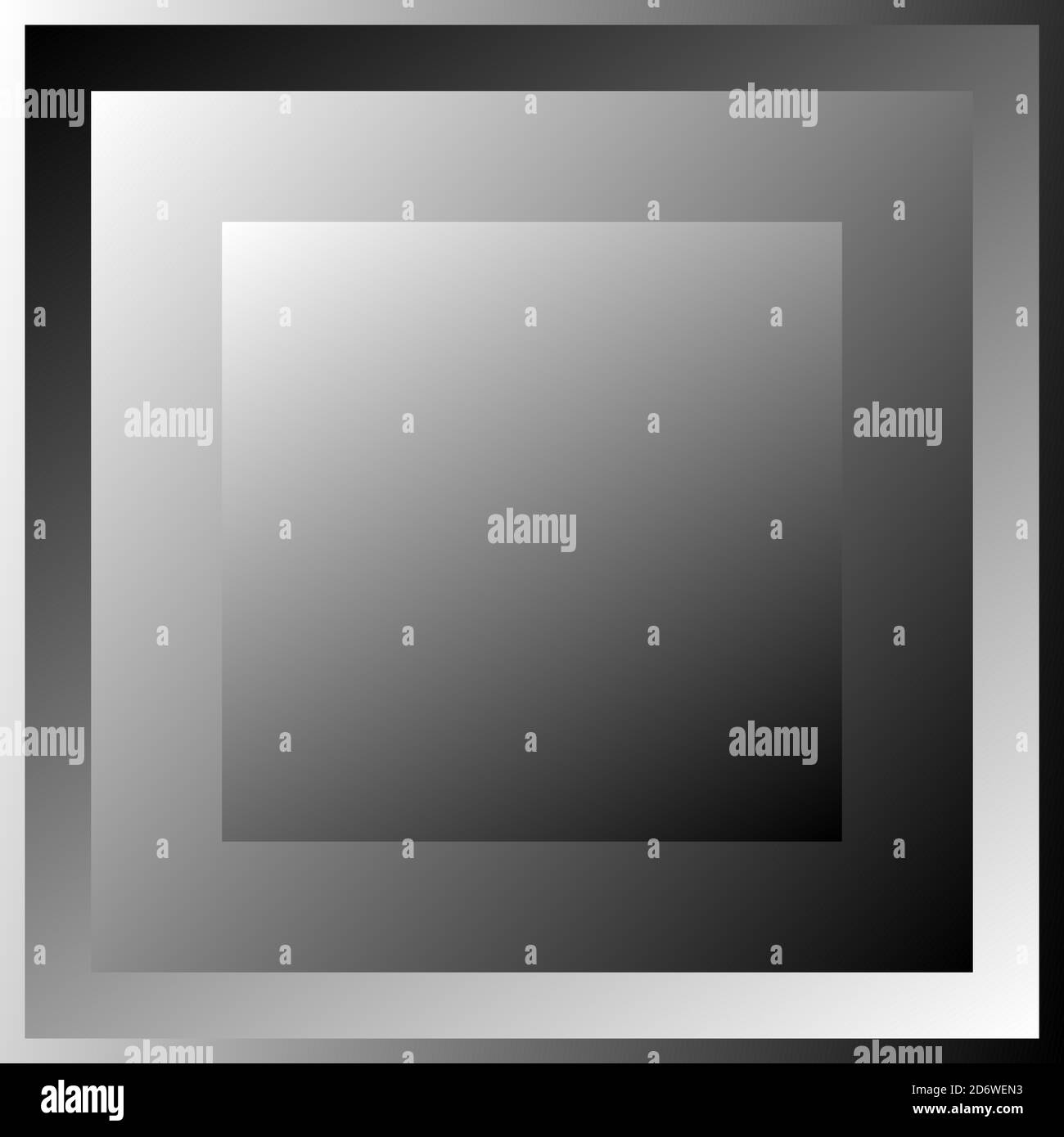 Overlapping squares, Blocks vector illustration. Grayscale squares ...