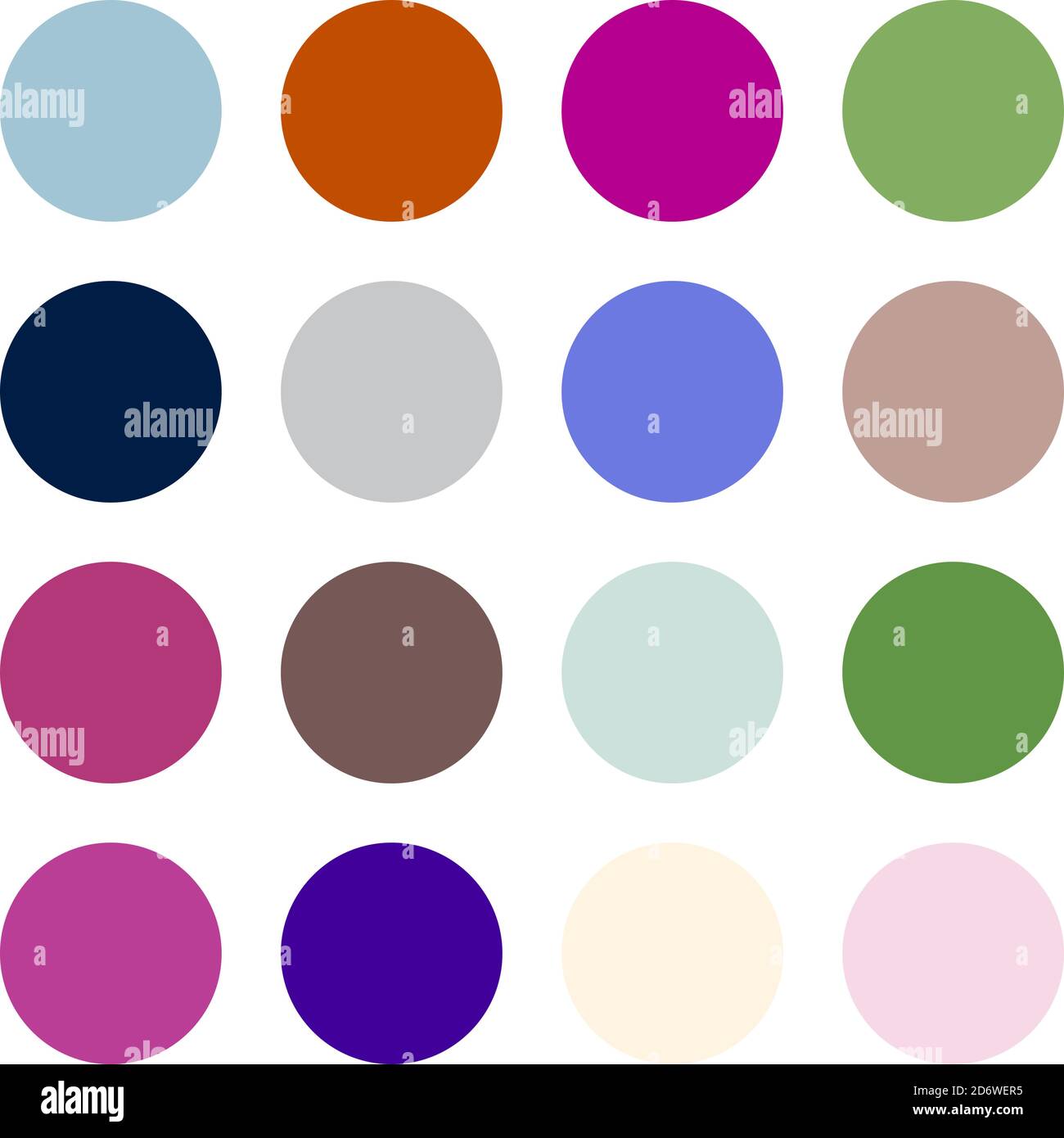 Color Circles vector illustration. Circles design element, circles ...