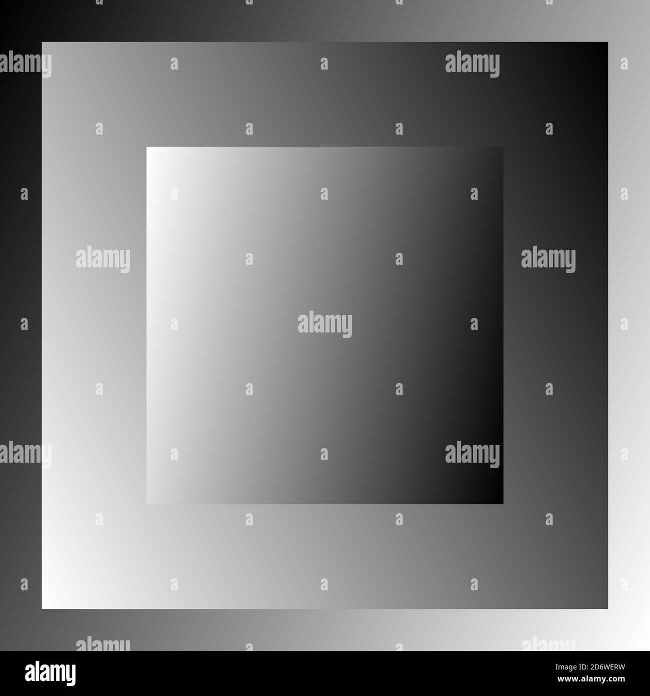 Overlapping squares, Blocks vector illustration. Grayscale squares ...