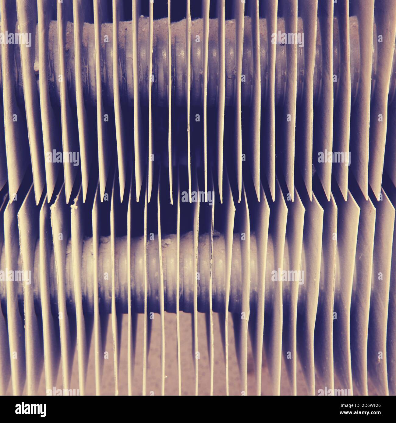 Metal radiator of a dusty old heating battery, background Stock Photo ...