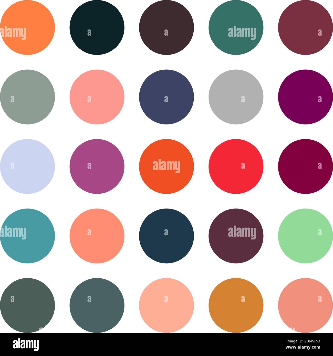 Color Circles vector illustration. Circles design element, circles ...