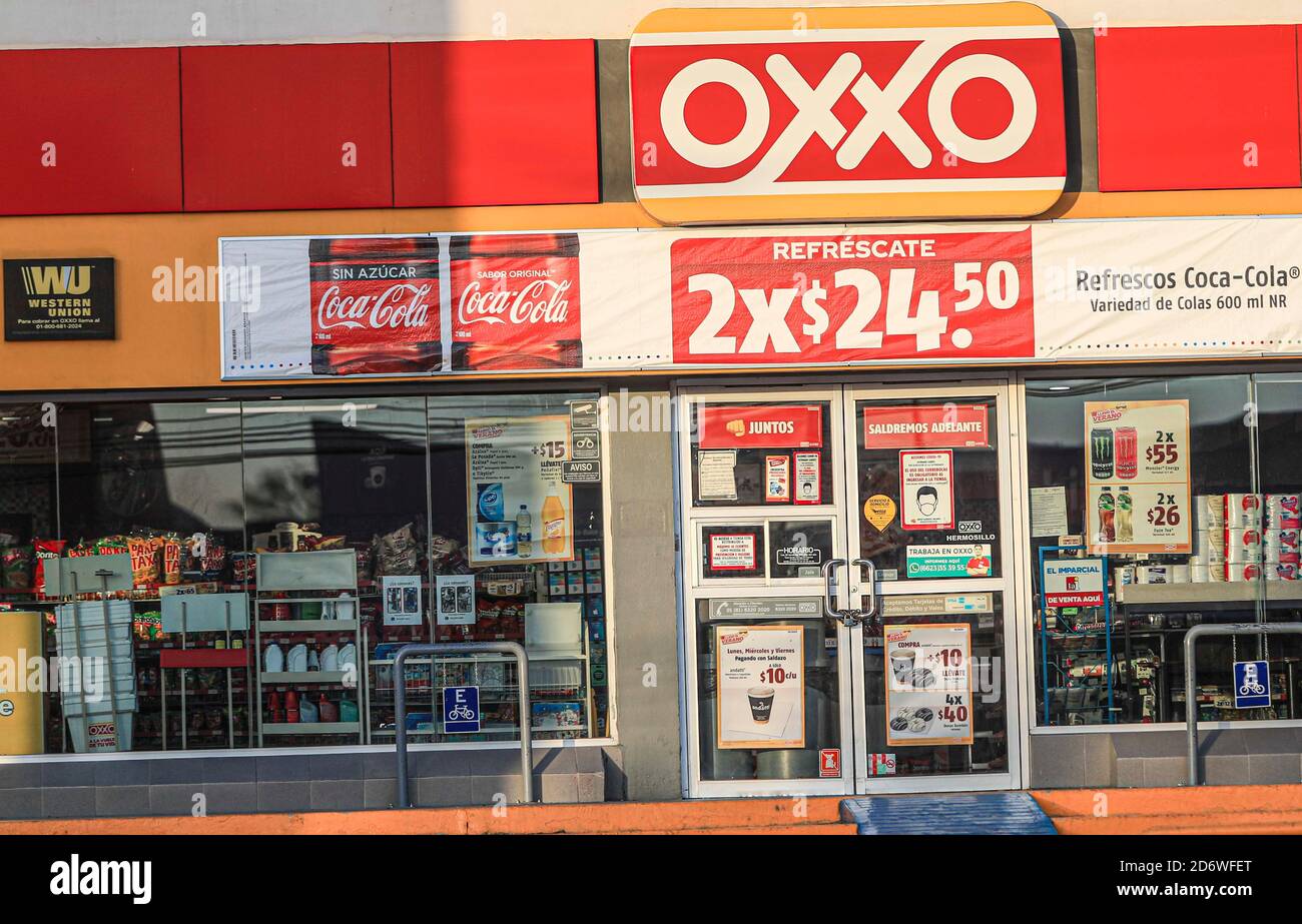 Oxxo Store, a convenience store chain closed during the pandemic ...