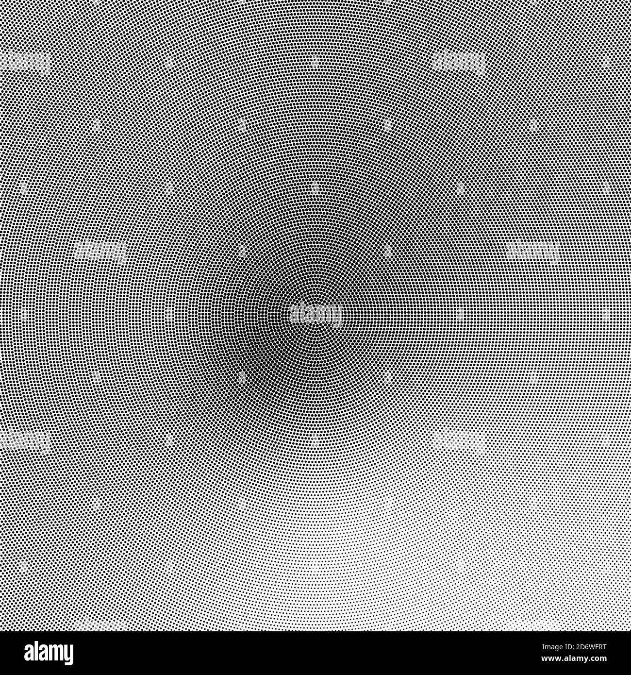 Circular, spiral, swirl and twirl Circle halftone, screentone vector ...