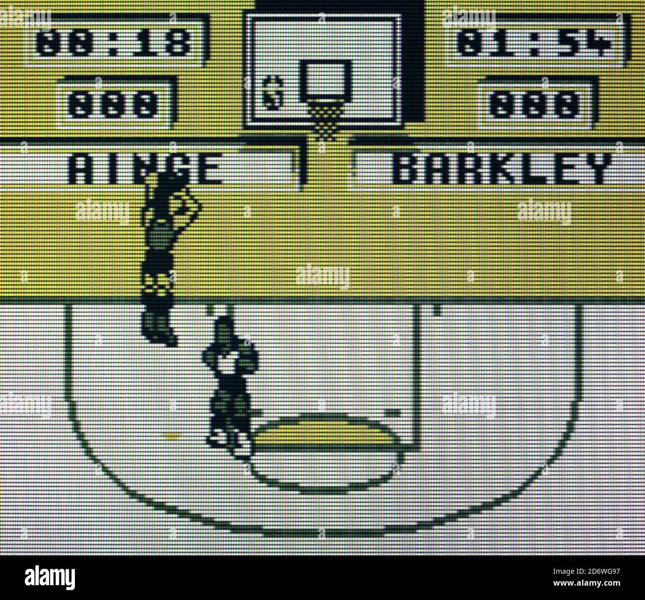 NBA All Star Challenge - Nintendo Gameboy Videogame - Editorial use ...