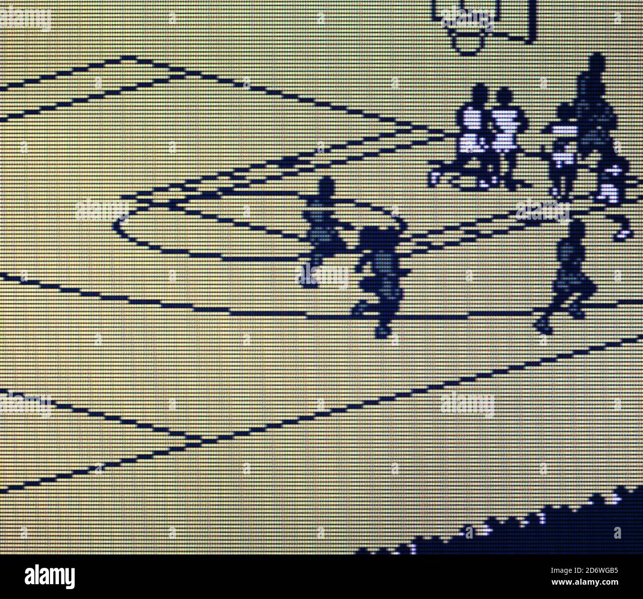 NBA Live 96 - Nintendo Gameboy Videogame - Editorial use only Stock ...