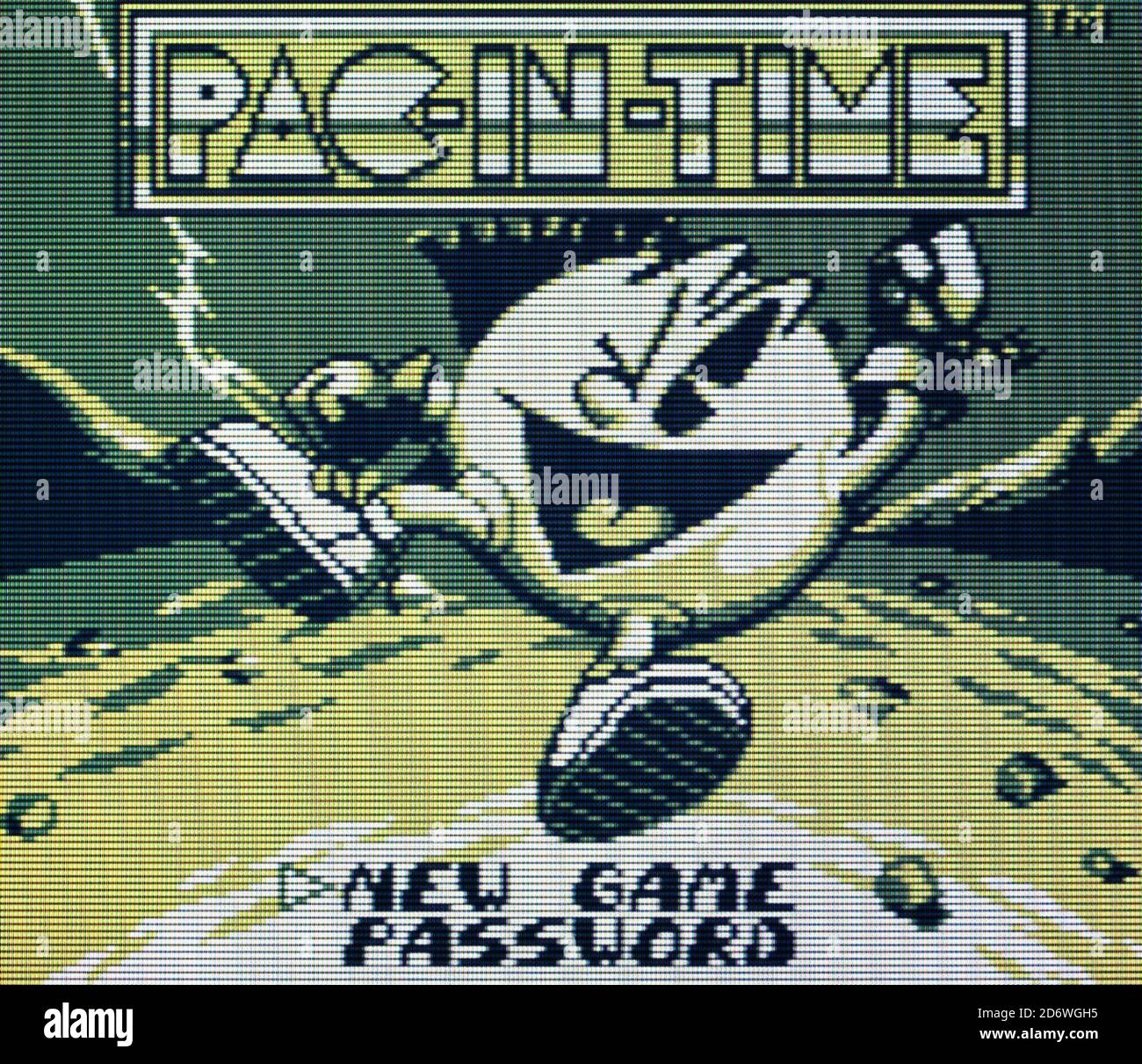 Pac In Time - Nintendo Gameboy Videogame - Editorial use only Stock ...