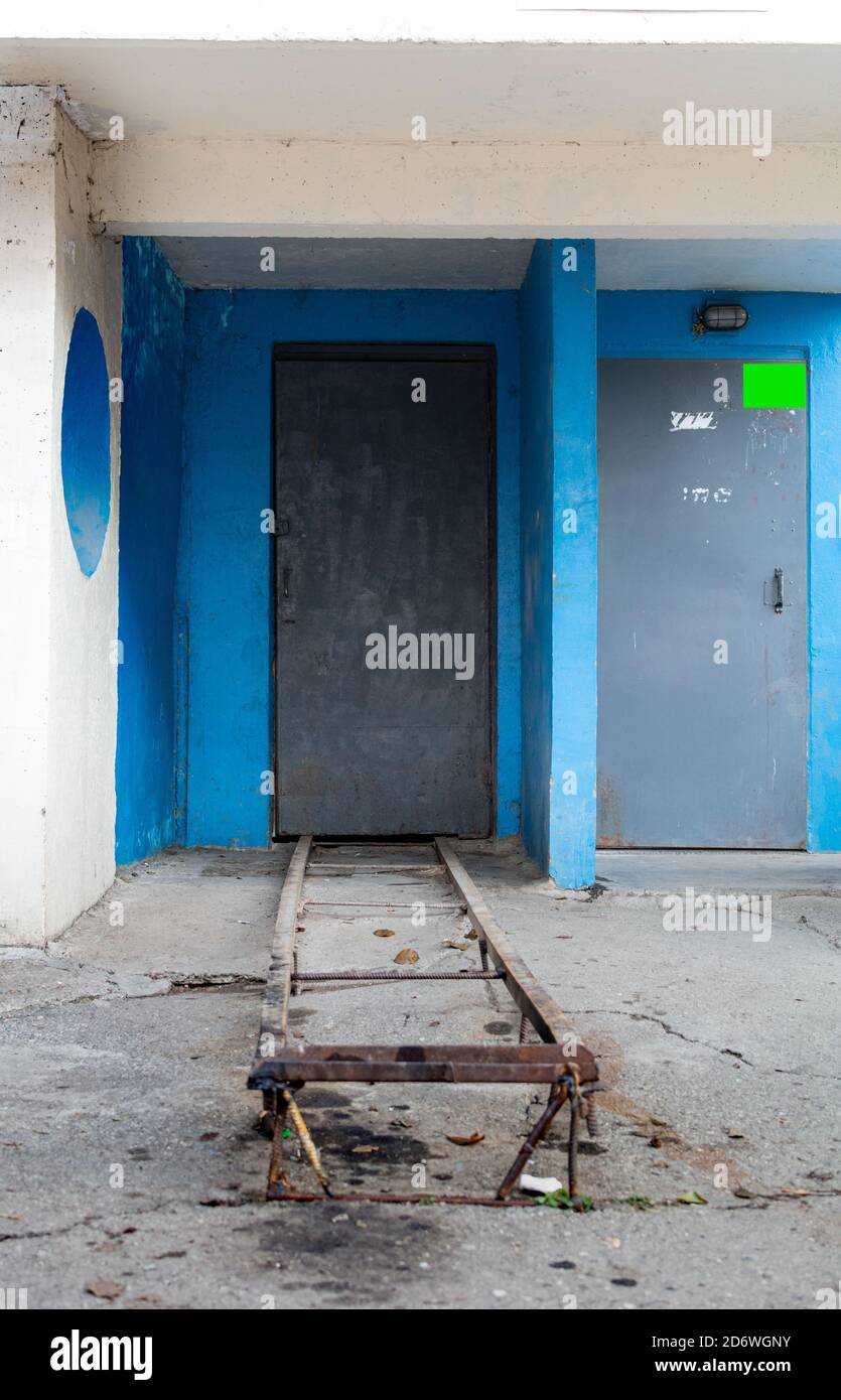 Garbage chute hi-res stock photography and images - Alamy
