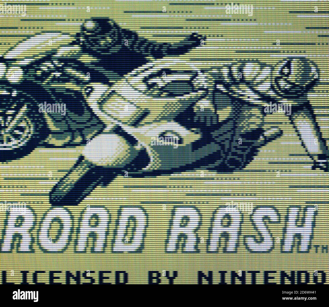 Road Rash - Nintendo Gameboy Videogame - Editorial use only Stock Photo ...