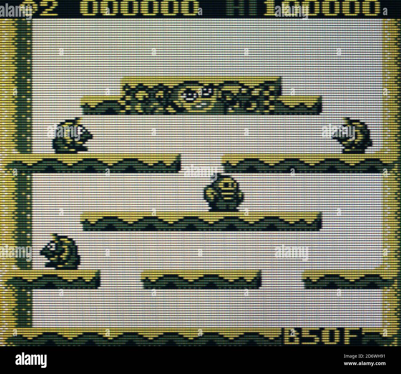 Snow Bros Jr - Nintendo Gameboy Videogame - Editorial use only Stock ...