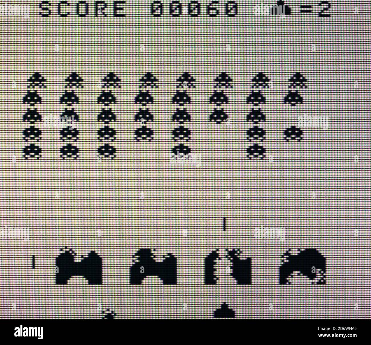 Space Invaders - Nintendo Gameboy Videogame - Editorial use only Stock ...