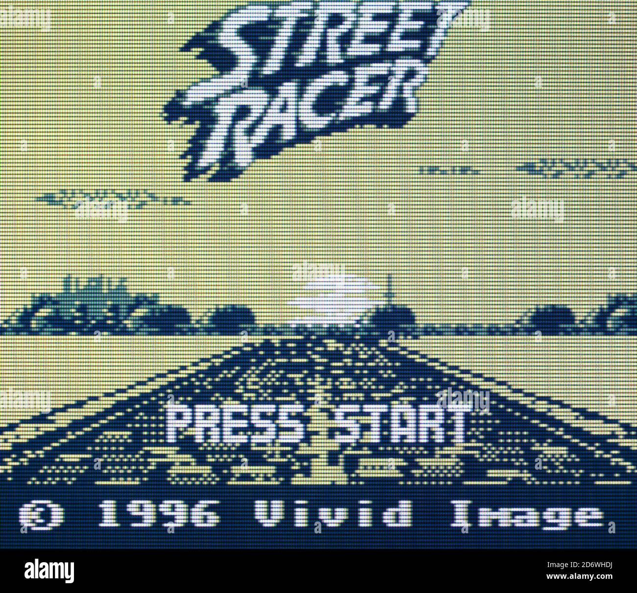 Street Racer - Nintendo Gameboy Videogame - Editorial use only Stock ...