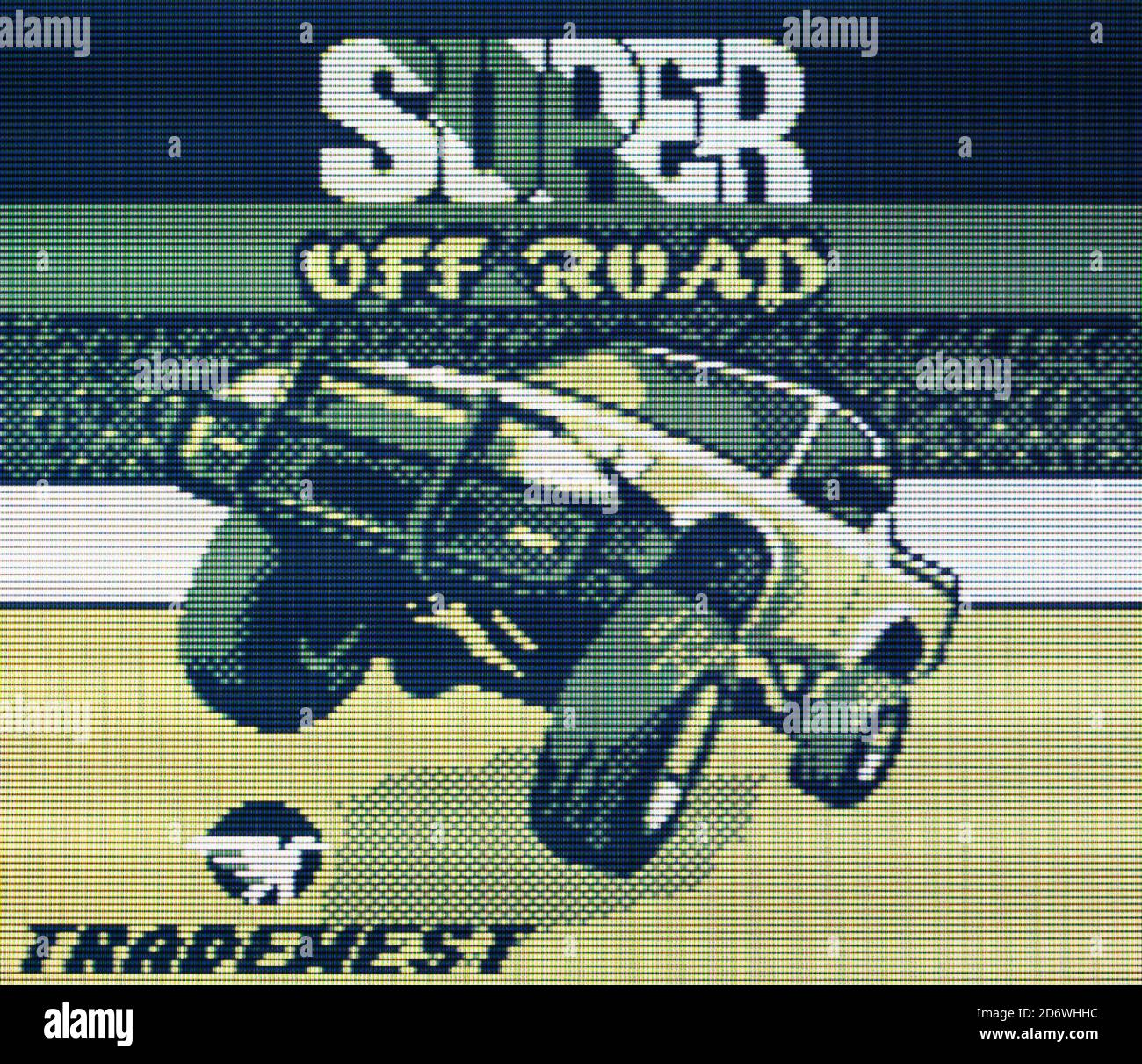 Super Off Road - Nintendo Gameboy Videogame - Editorial use only Stock ...