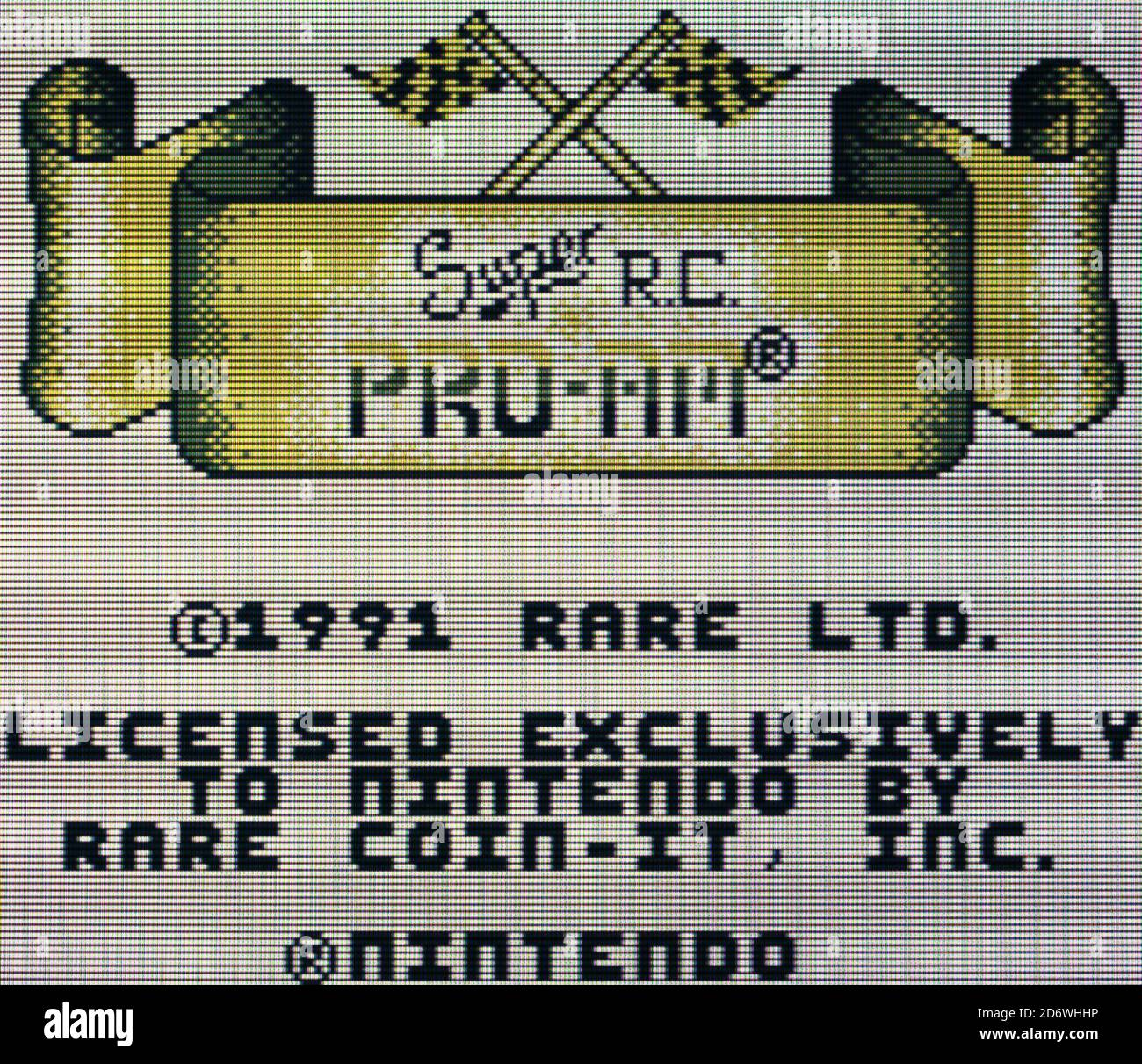 Super RC Pro-Am - Nintendo Gameboy Videogame - Editorial use only Stock ...