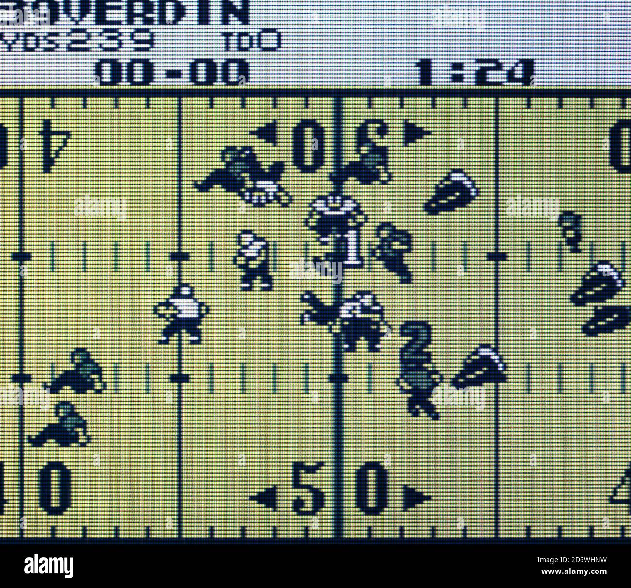 Tecmo Bowl - Nintendo Gameboy Videogame - Editorial use only Stock ...