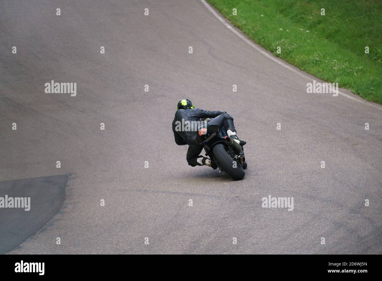 Man motorcycle back view hi-res stock photography and images - Alamy