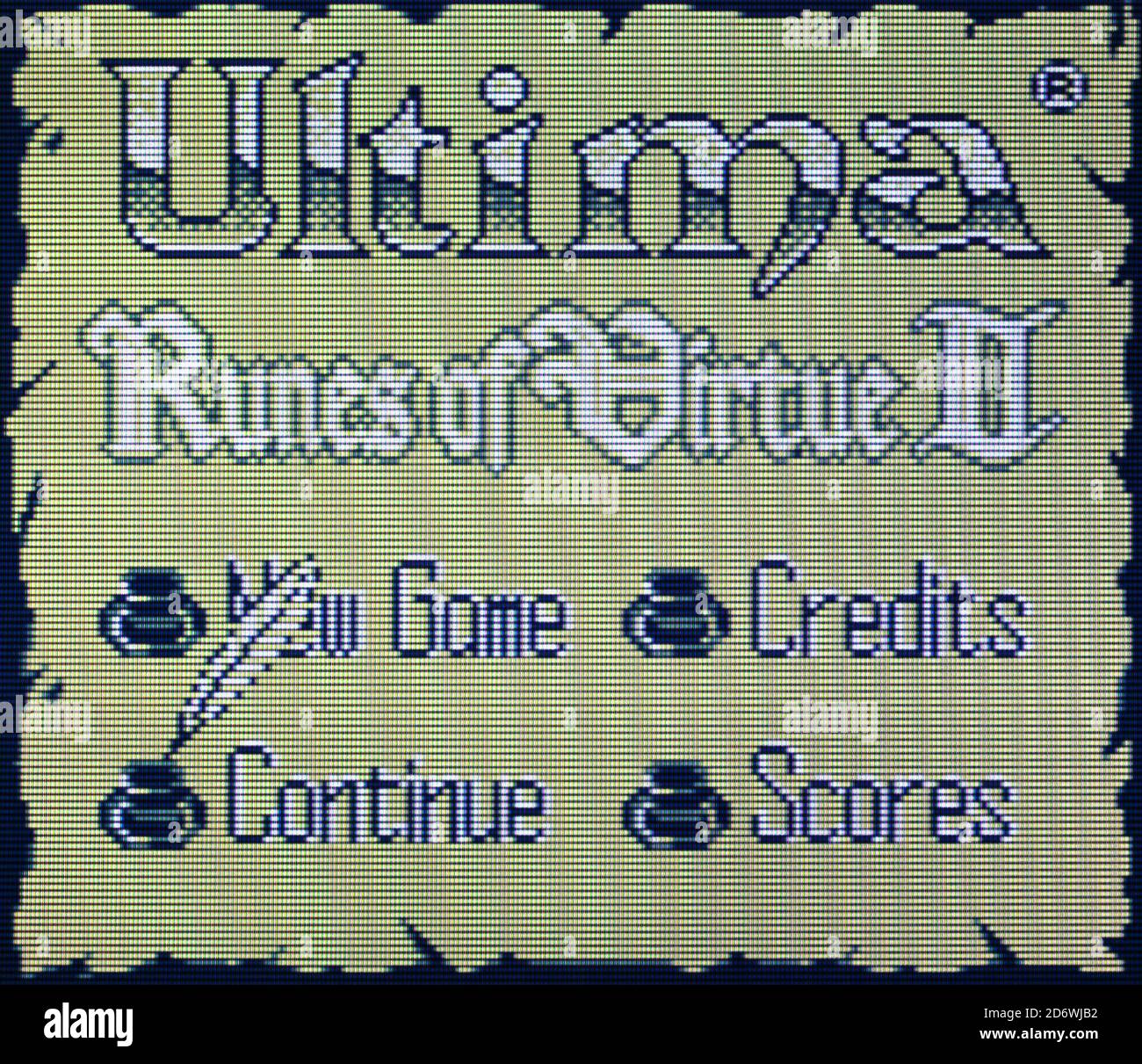 Ultima runes of virtue ii hi-res stock photography and images - Alamy