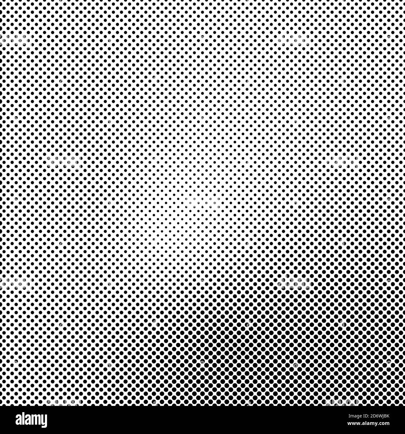Circle halftone, screentone vector illustrations. Dots, dotted ...