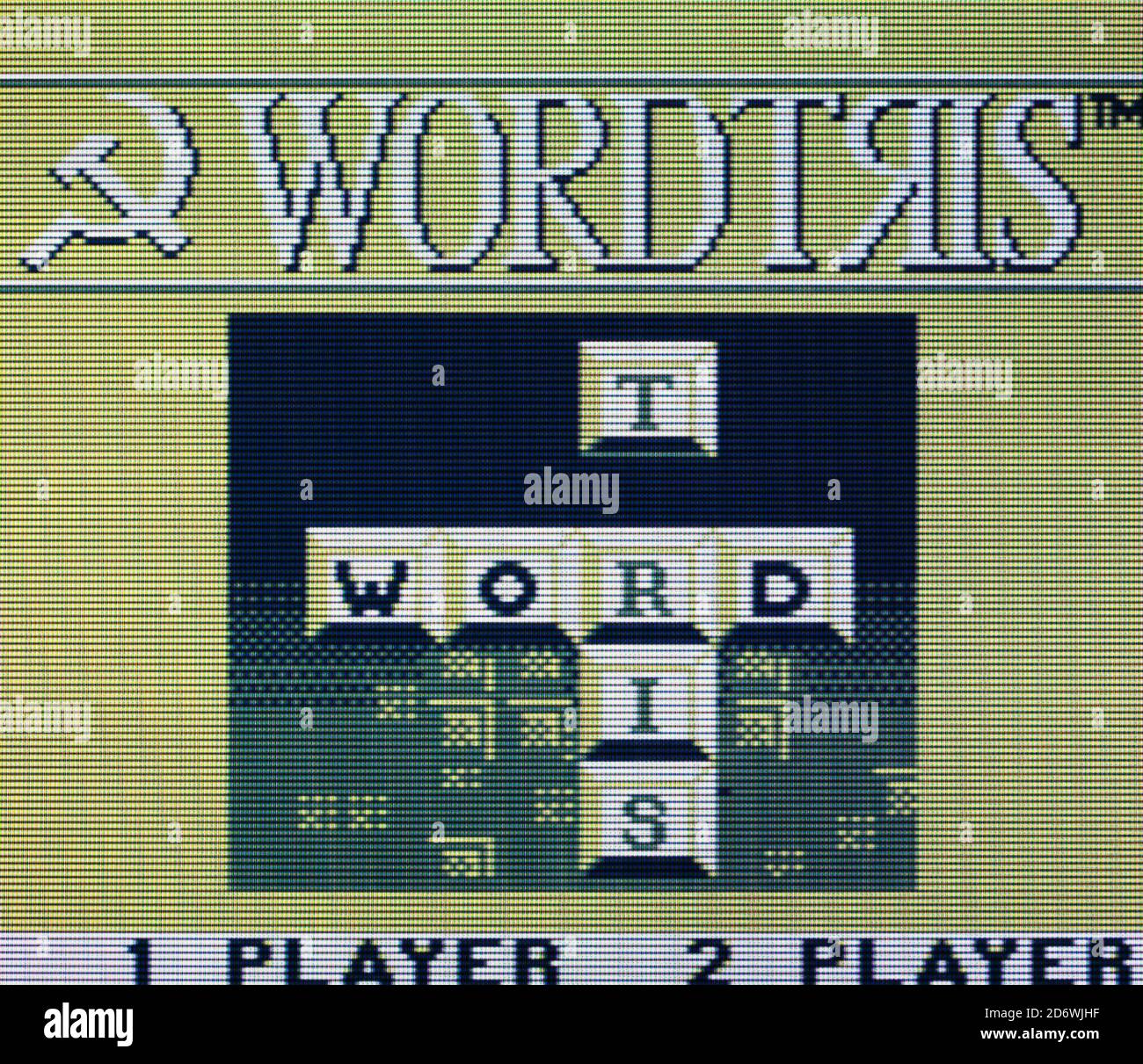 Wordtris - Nintendo Gameboy Videogame - Editorial use only Stock Photo ...