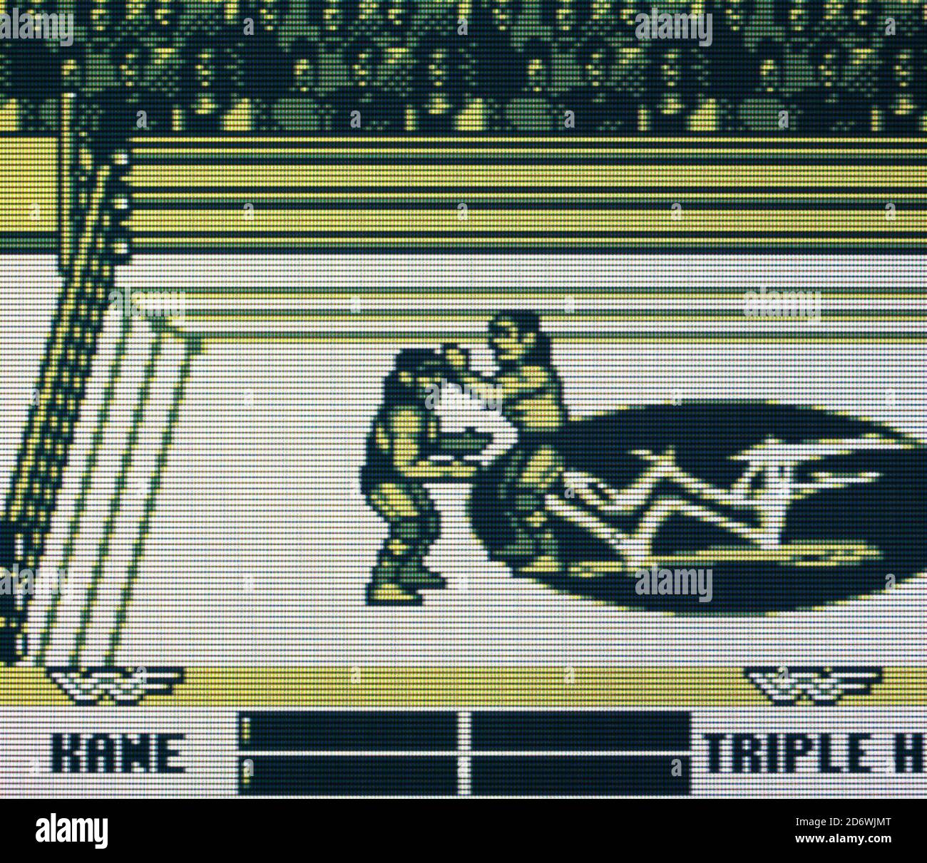 WWF Warzone - Nintendo Gameboy Videogame - Editorial use only Stock ...