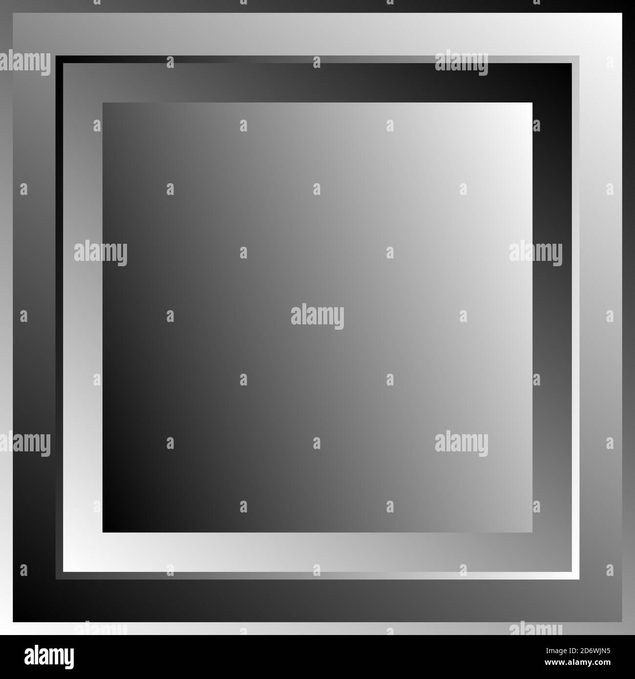 Overlapping squares, Blocks vector illustration. Grayscale squares ...