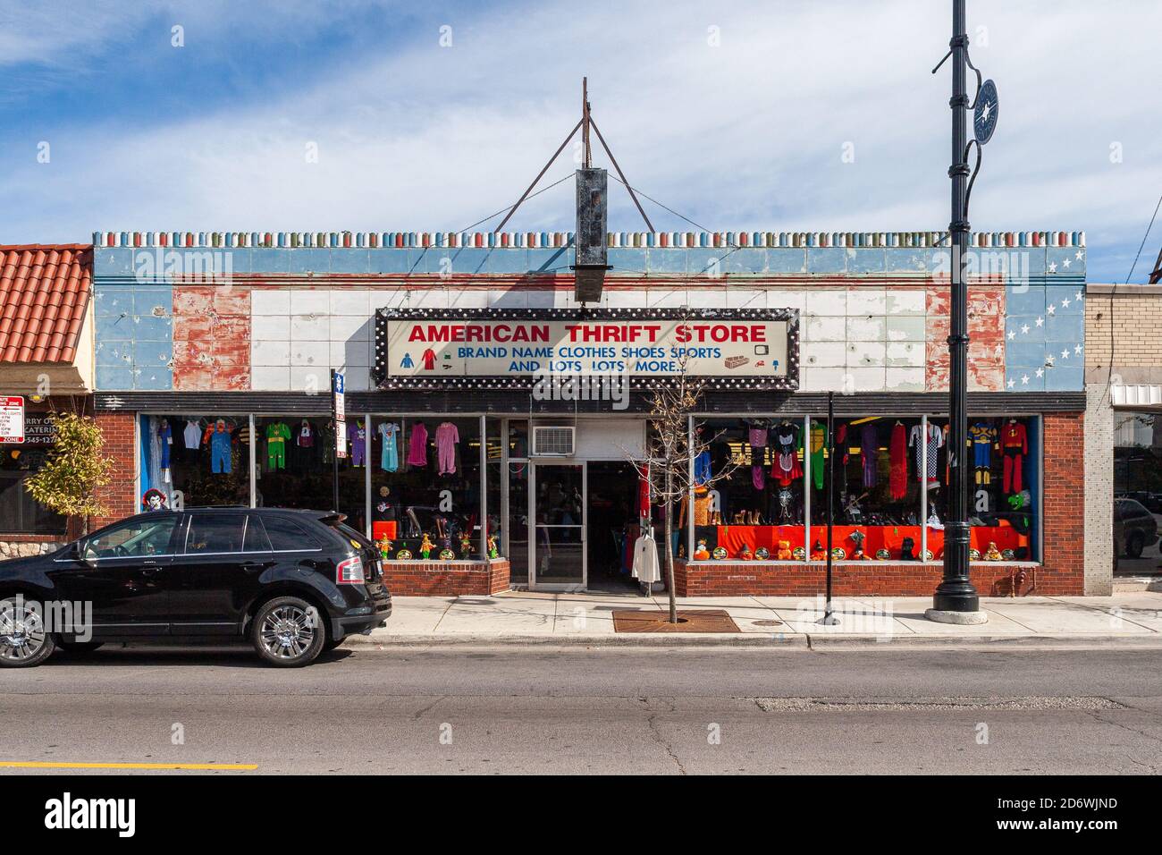 Former Jewel Tea Company store Stock Photo - Alamy