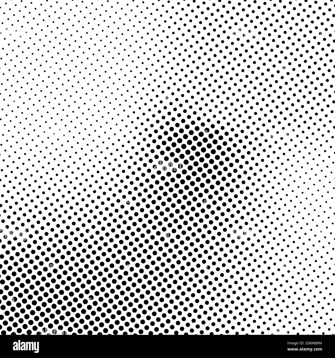 Circle halftone, screentone vector illustrations. Dots, dotted ...