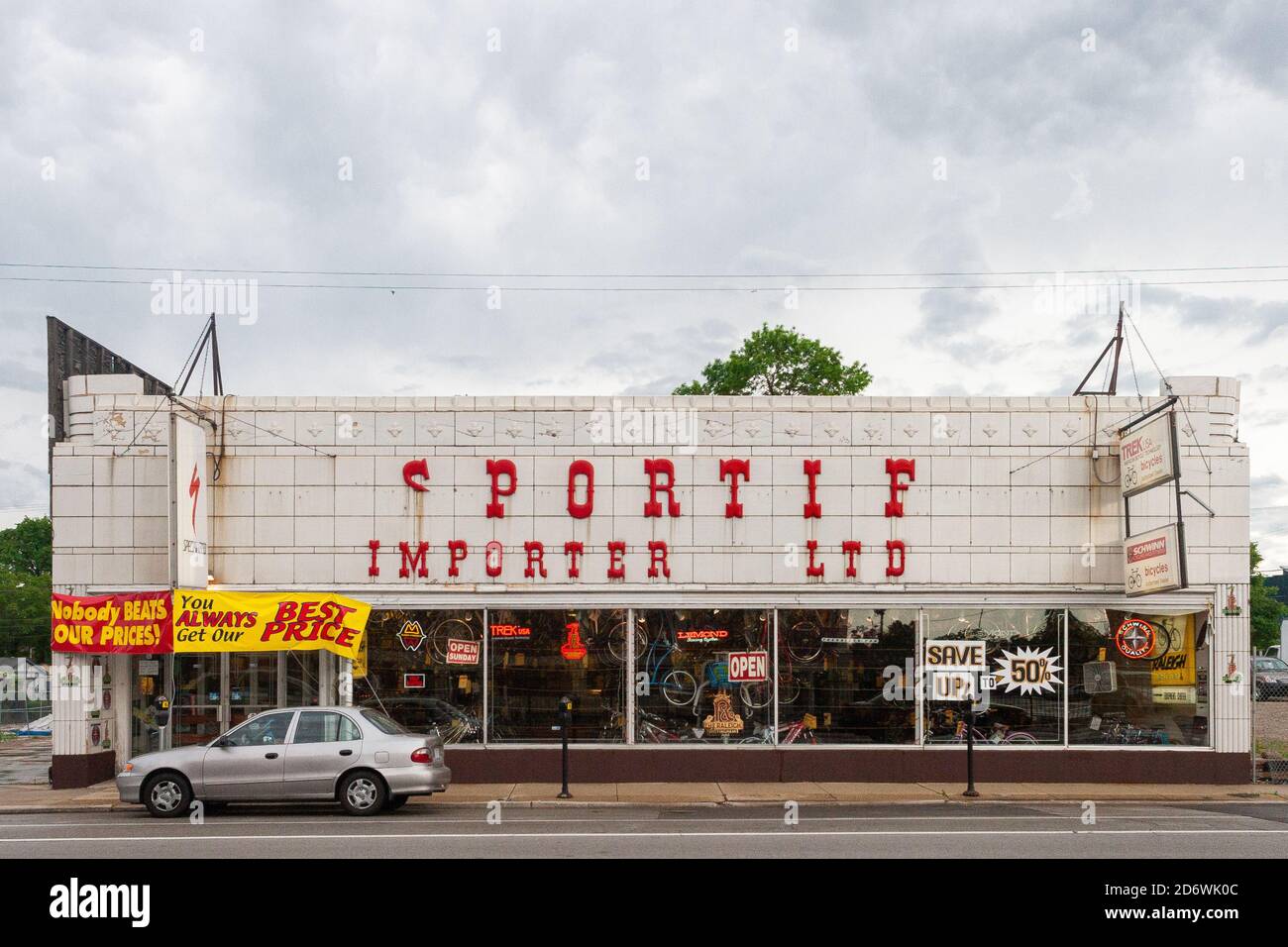 Former Jewel Tea Company store Stock Photo - Alamy