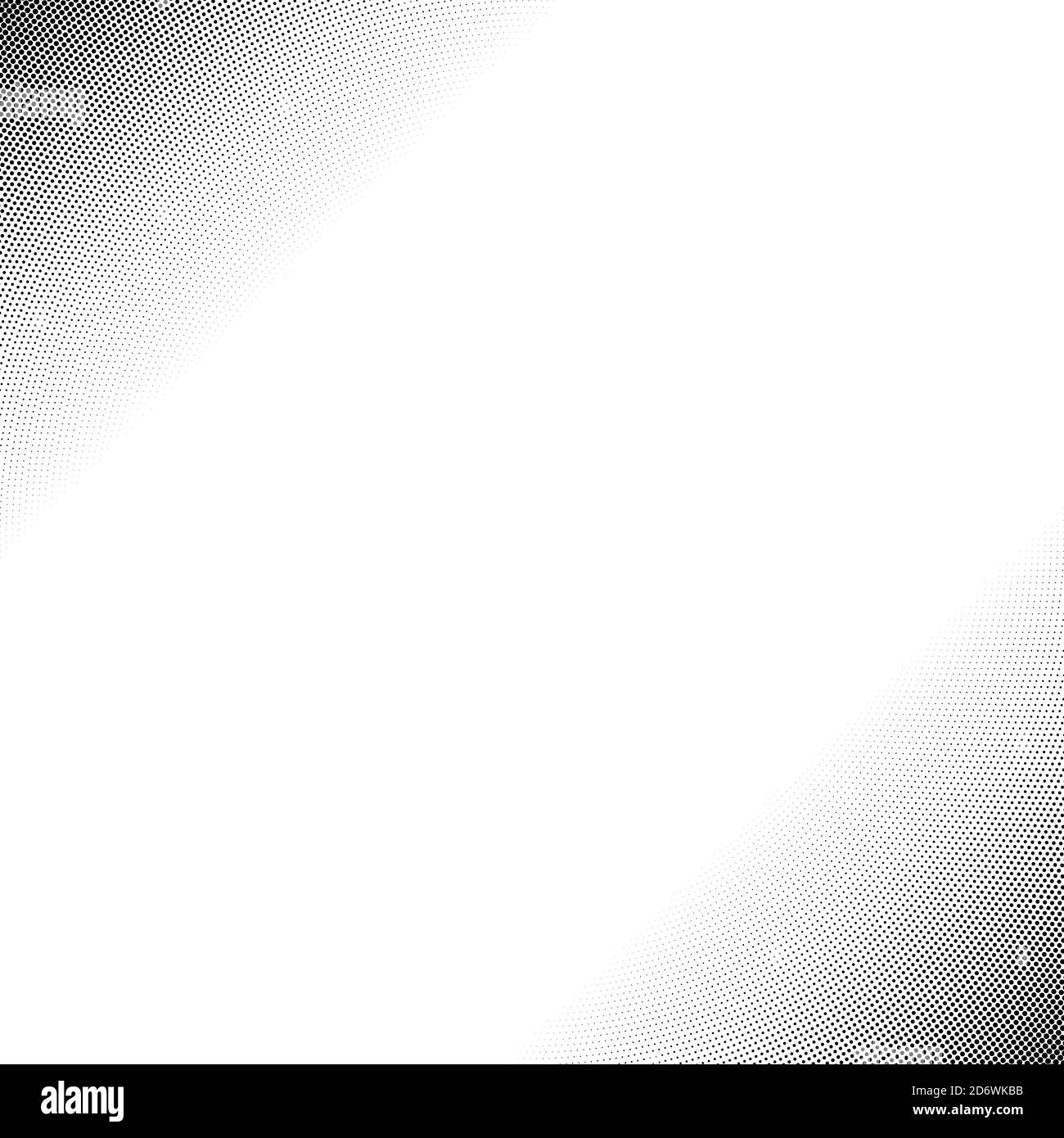 Circle halftone, screentone vector illustrations. Dots, dotted ...