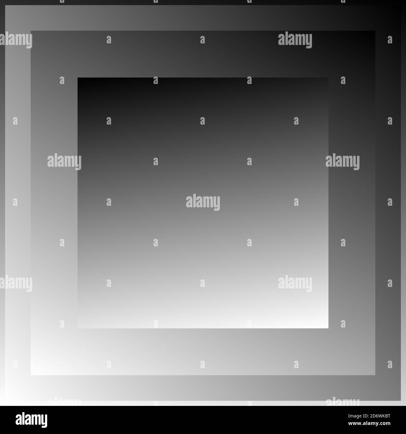 Overlapping squares, Blocks vector illustration. Grayscale squares ...