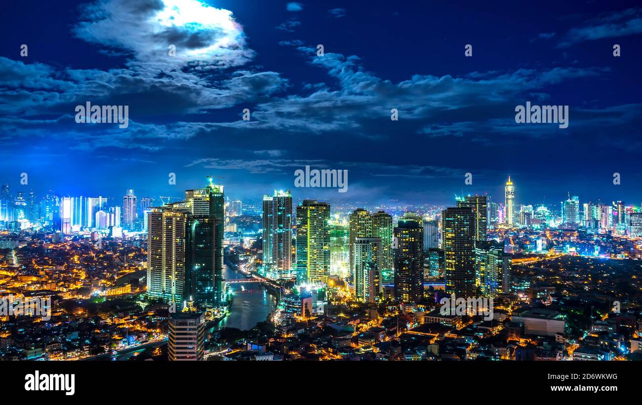 Makati City Skyline High Resolution Stock Photography and Images - Alamy