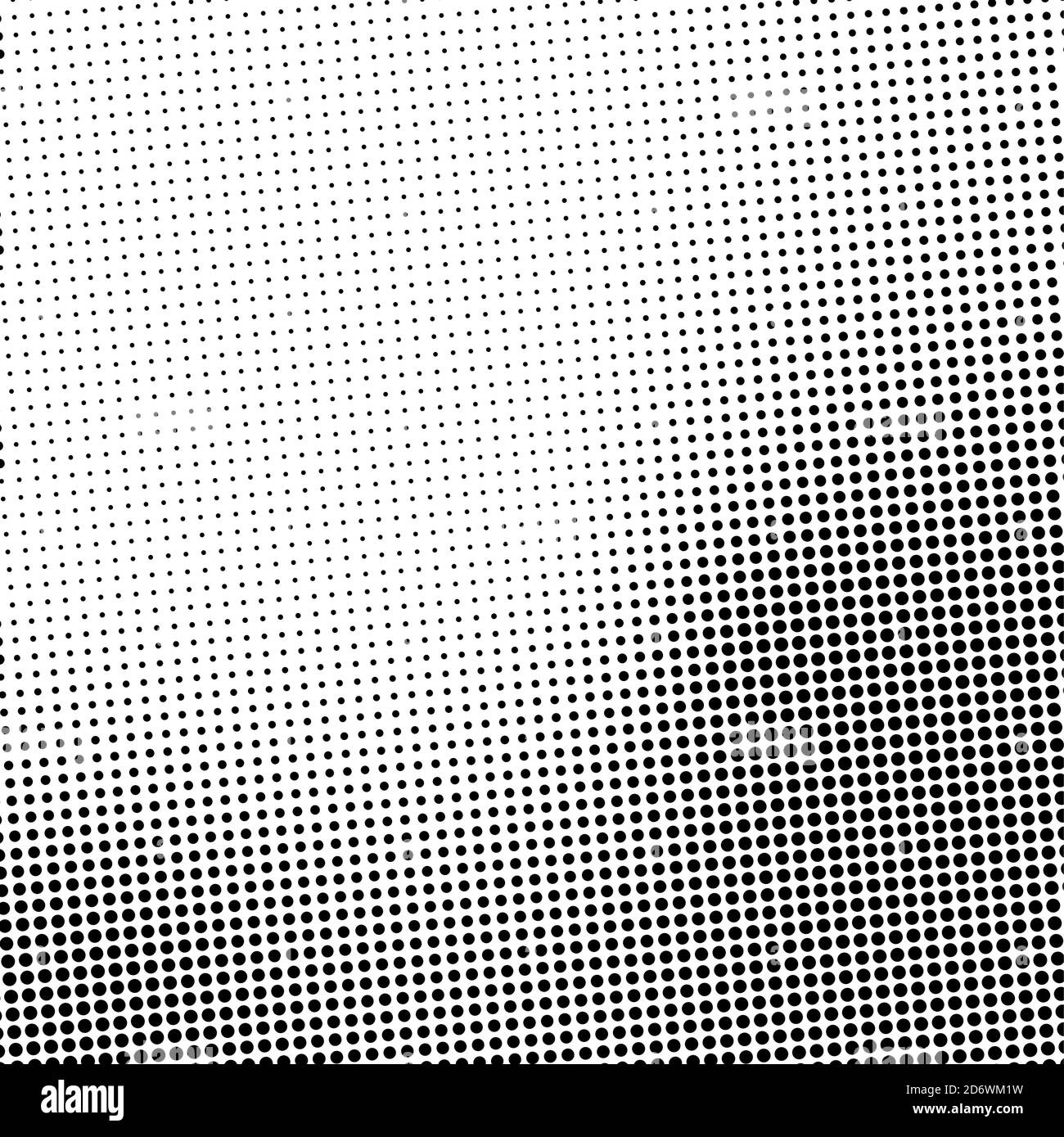 Circle halftone, screentone vector illustrations. Dots, dotted ...