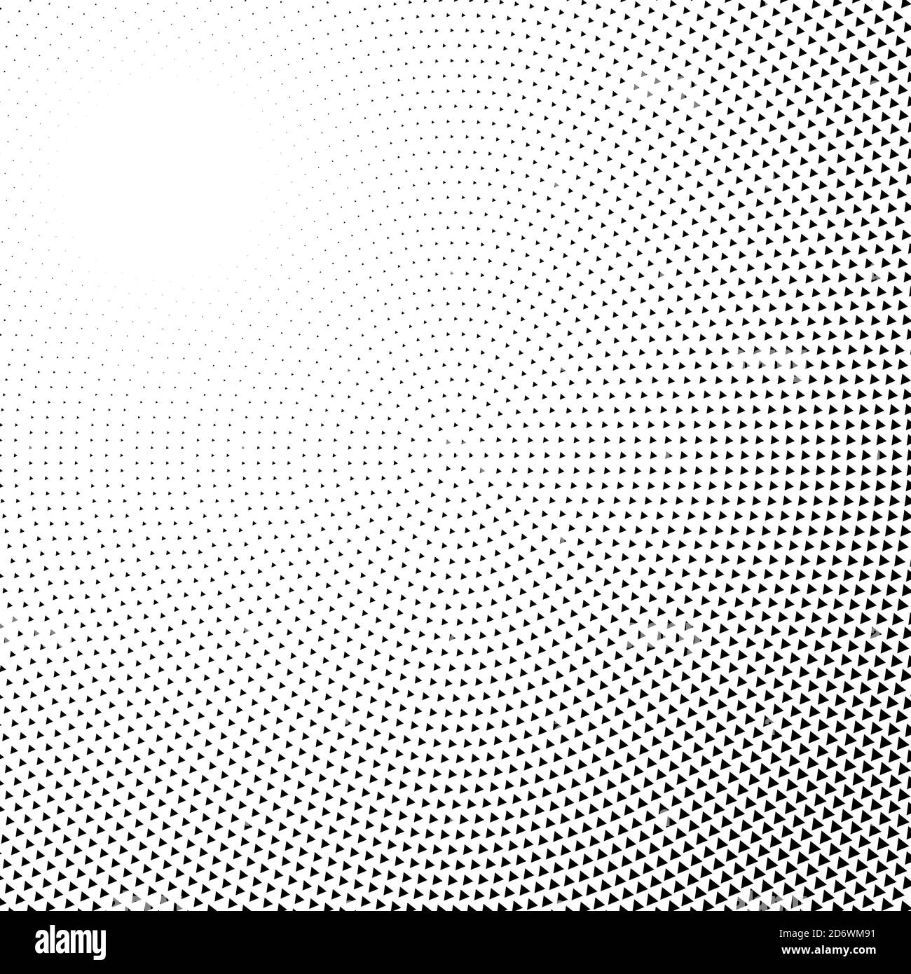 Triangles halftone vector illustration. Triangle geometric background ...