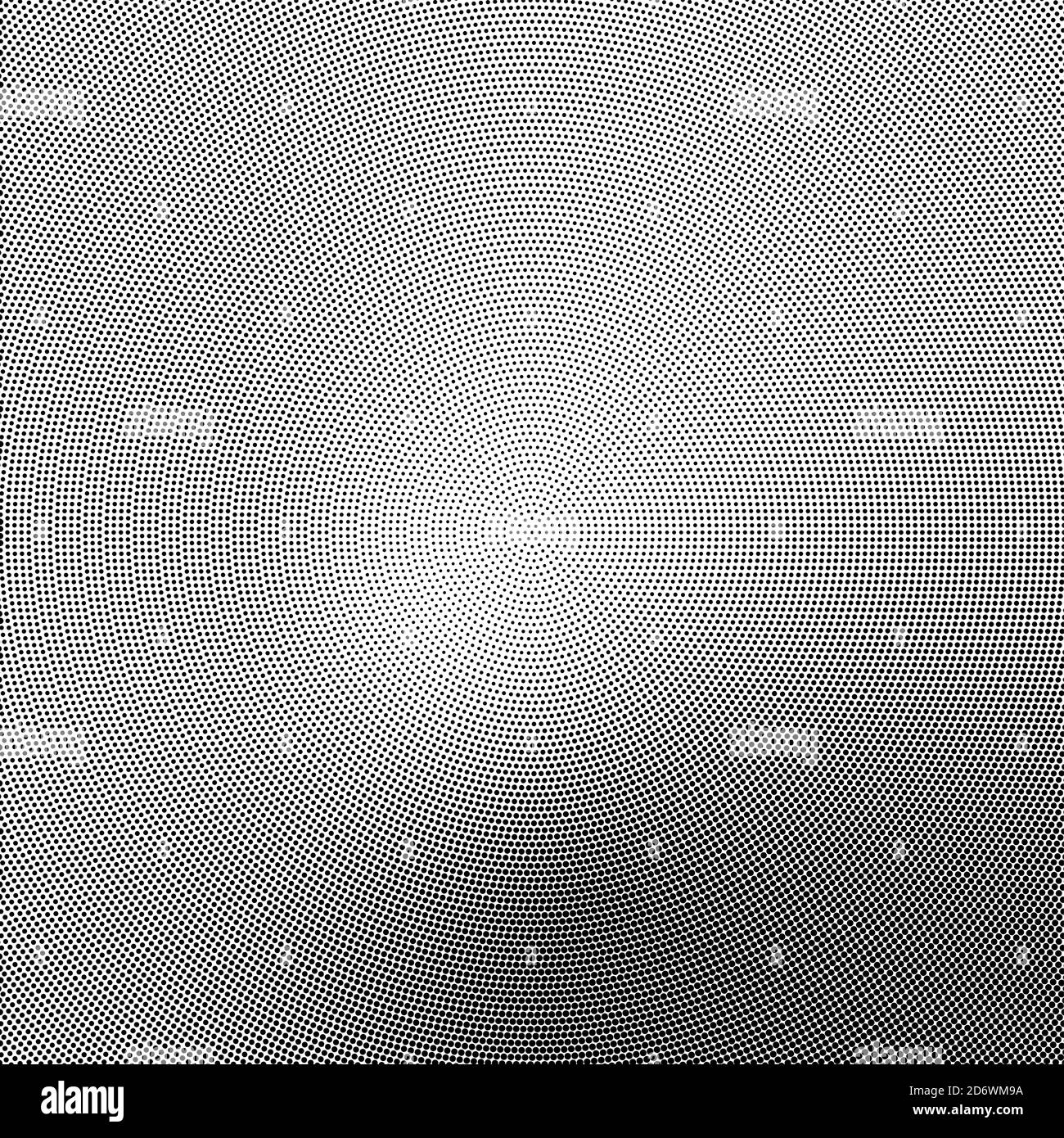 Circular, spiral, swirl and twirl Circle halftone, screentone vector ...