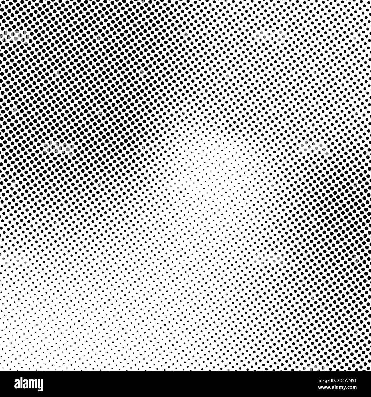 Circle halftone, screentone vector illustrations. Dots, dotted ...