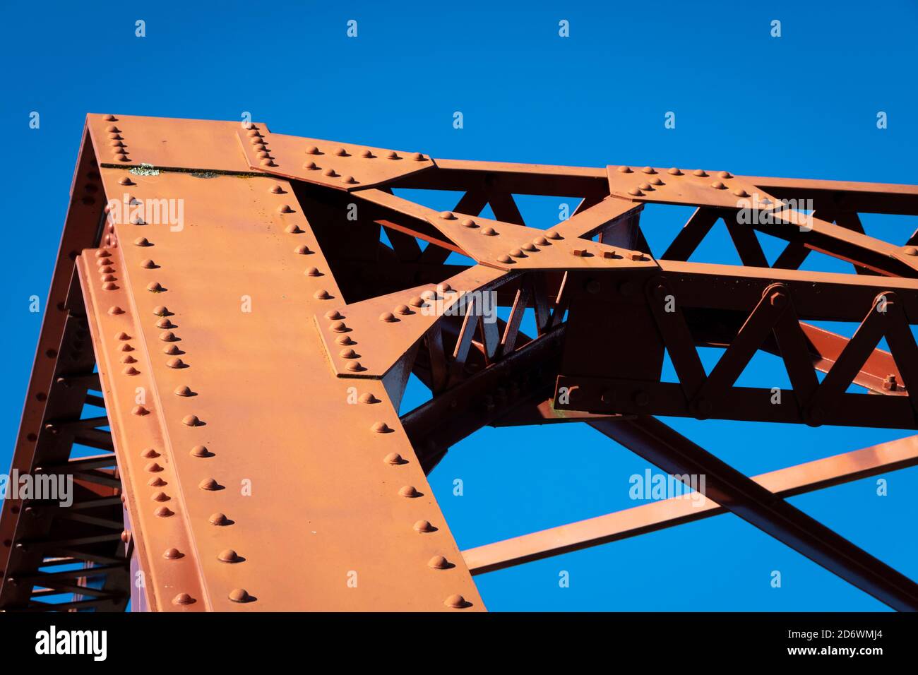 Steel truss bridge detail hi-res stock photography and images - Alamy