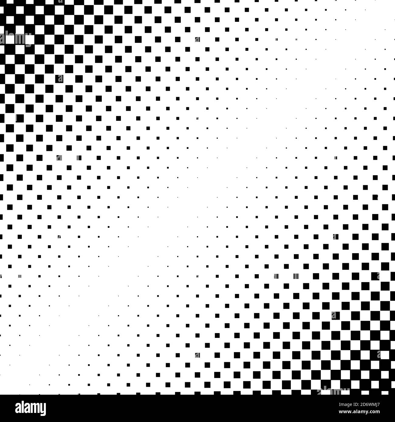 Squares halftone geometric background pattern and texture vector ...