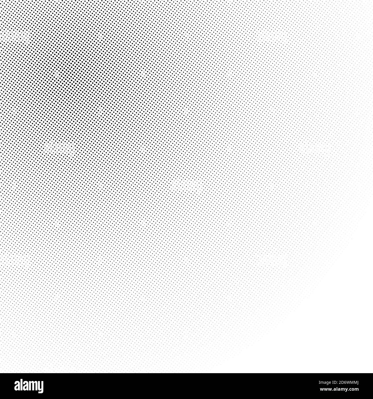 Circle halftone, screentone vector illustrations. Dots, dotted ...