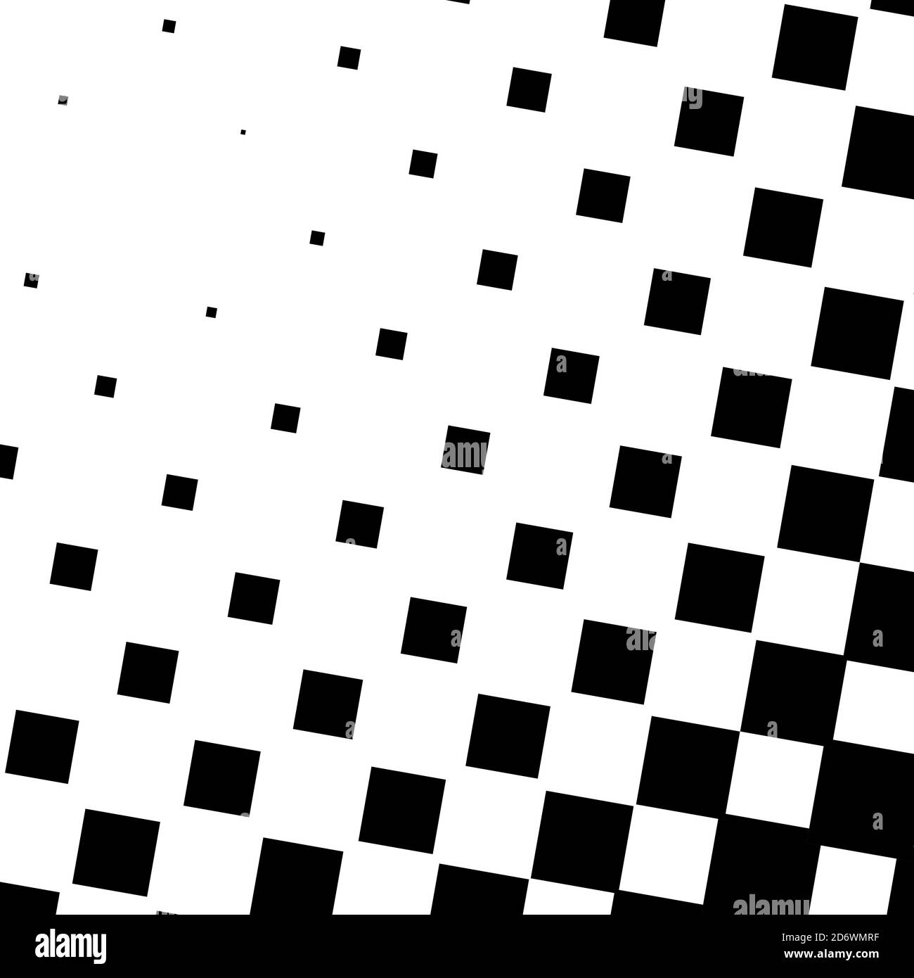 Squares halftone geometric background pattern and texture vector ...