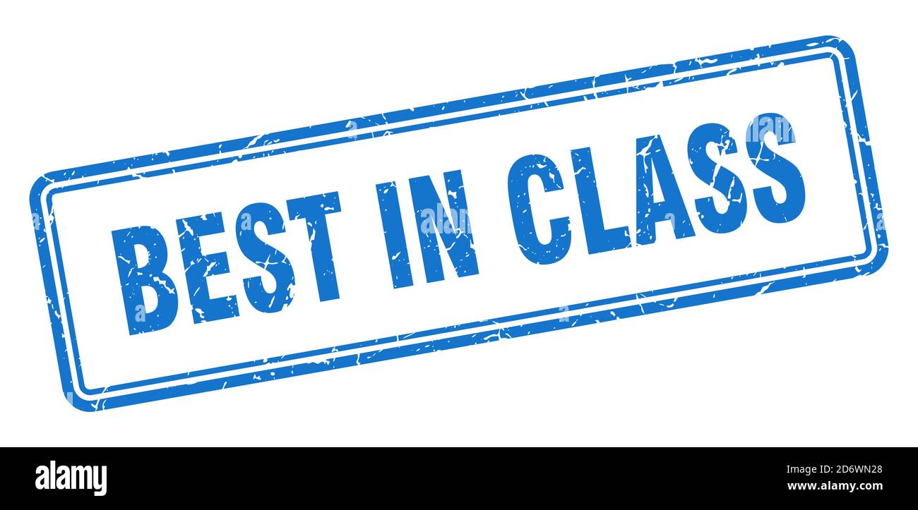 best in class stamp. square grunge sign isolated on white background ...