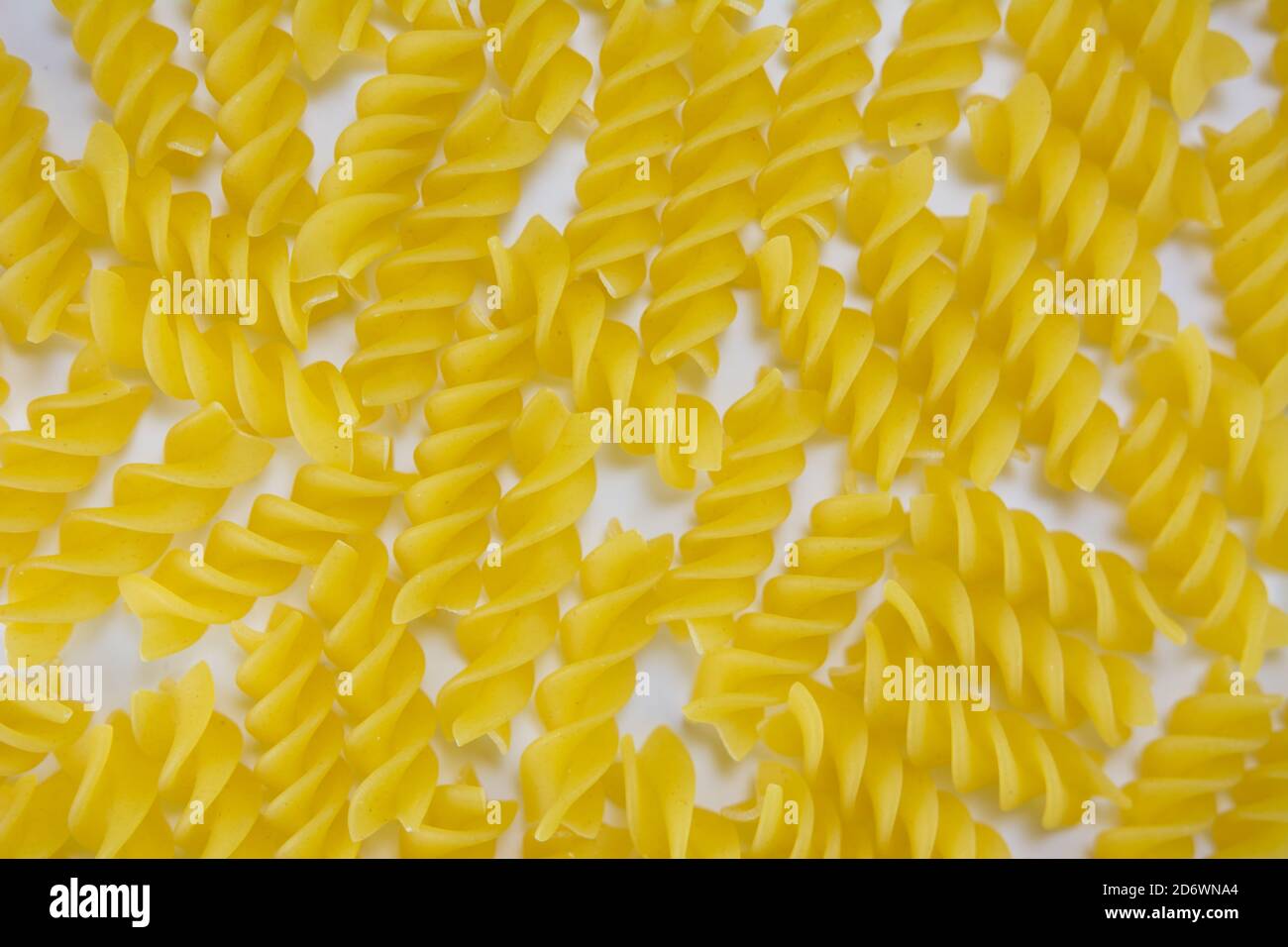 Raw fusilli in glass hi-res stock photography and images - Alamy