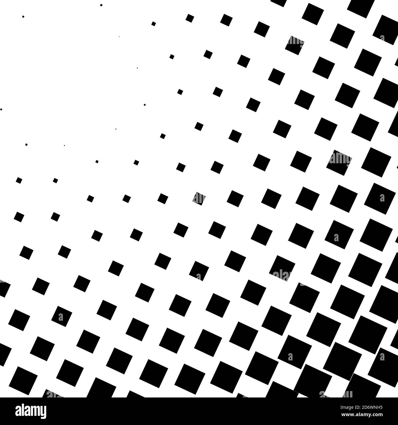 Squares halftone geometric background pattern and texture vector ...